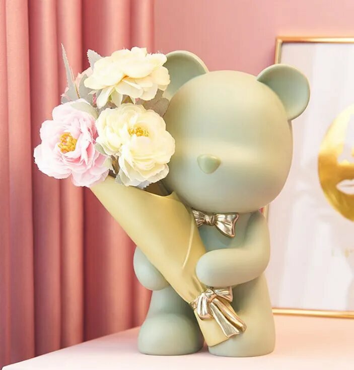 Интерьерная статуэтка Заяц, декор на полку, керамический кролик