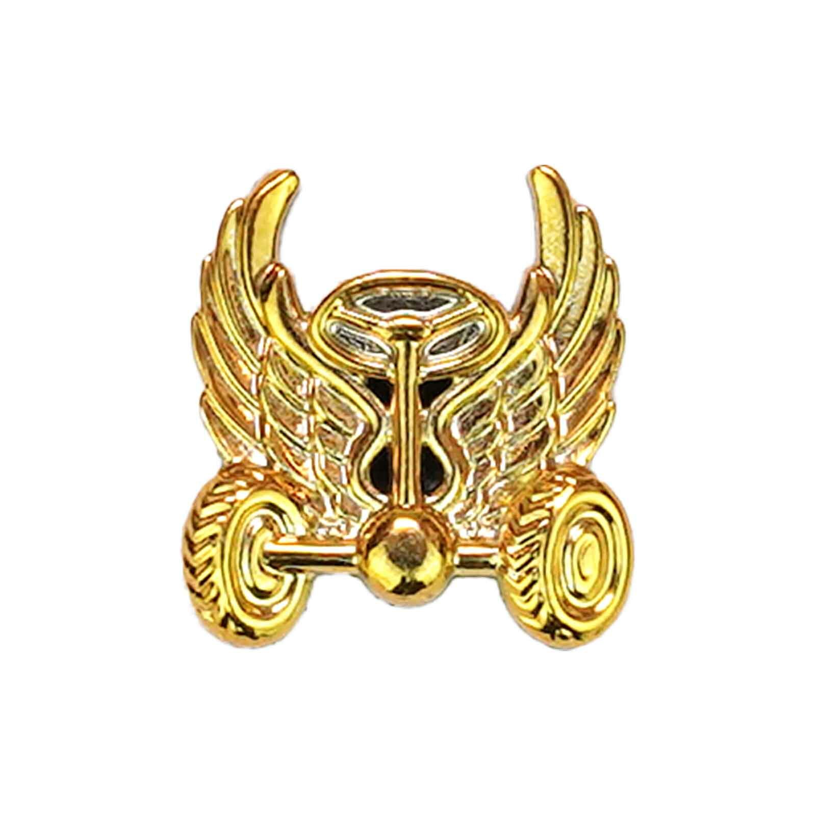 Эмблема МО Автомобильные войска золотая пластиковая