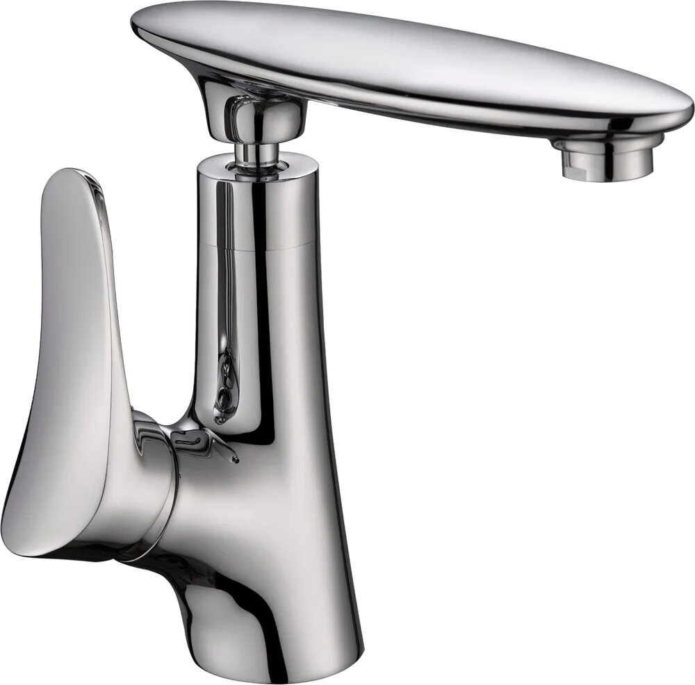 Смеситель для раковины Kaiser Modern 99211 хром, глянцевый, кран для ванной в раковину, из латуни, рычажный, с керамическим картриджем