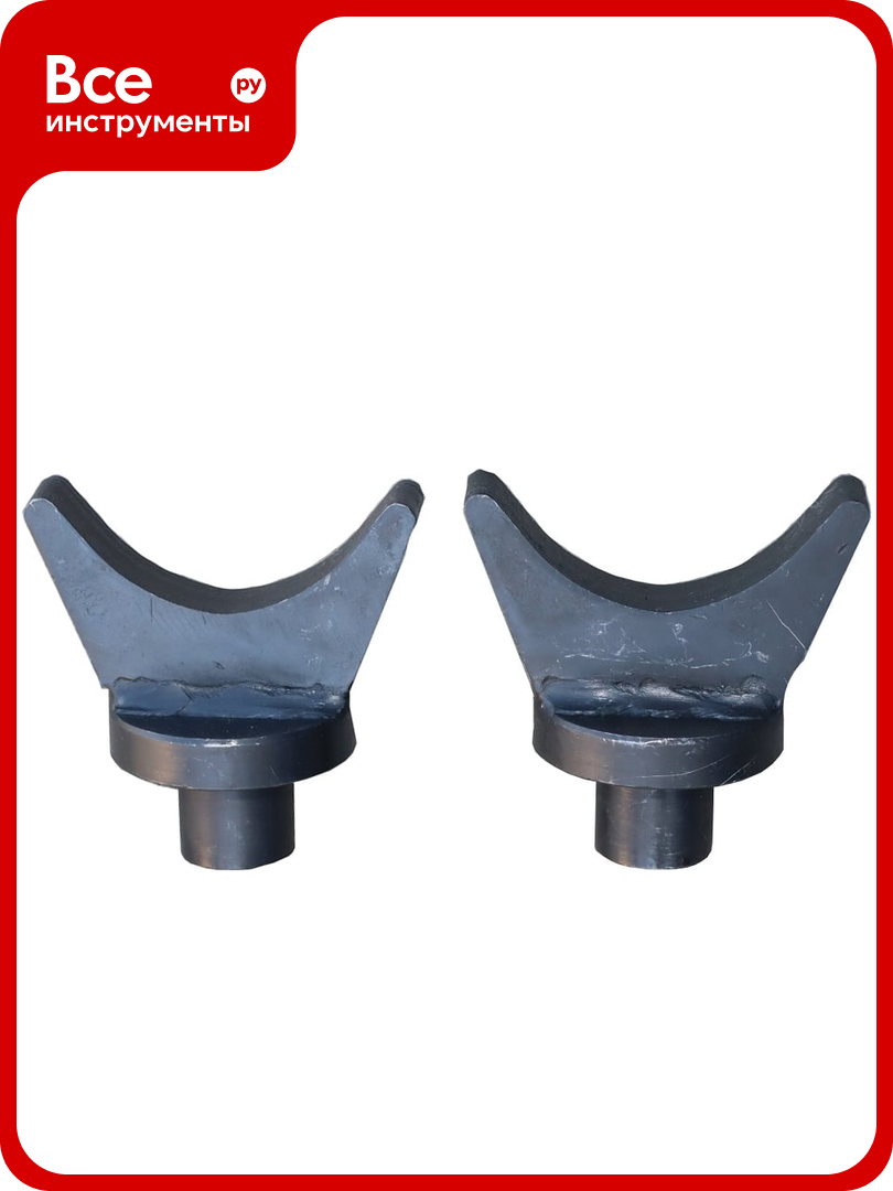 Адаптер V-образный KraftWell KRWTPJ-AVS, металлический, комплект из 2 шт, для надежного соединения элементов