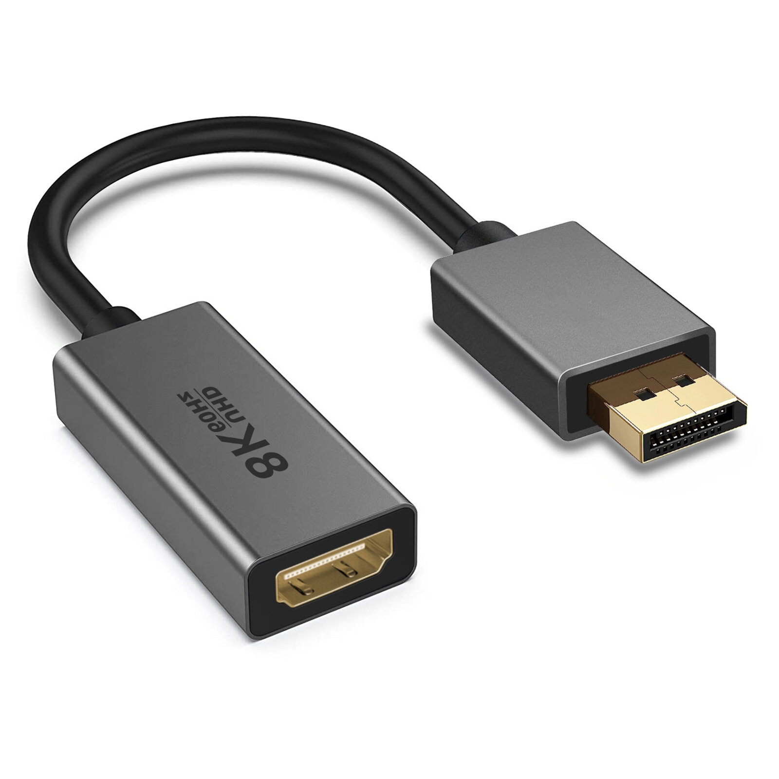 Высокоскоростной конвертер DisplayPort14 в HDMI21 с поддержкой 8K60Hz для видеокарт и мониторов