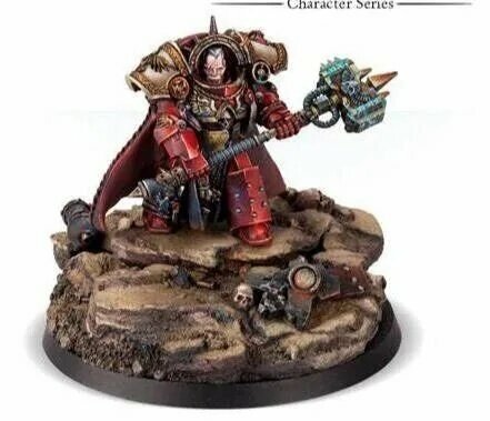 Смола вархаммер 40000 миниатюра Gabriel Angelos, Chapter Master of the Blood Ravens Warhammer 40000 миниатюры днд Фигурка для настольной игры