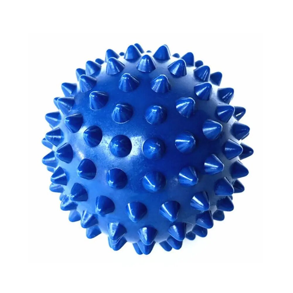 Массажный шарик с шипами, для массажа глубоких тканей спины, ступней, подошвенного фасциита и всего термомассажа мышц тела, 1 шт.