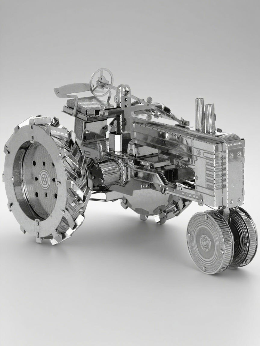 3D металлическая модель автомобиля, DIY набор для сборки миниатюрного открытого автомобиля 2 листа, компактная модель для хобби и коллекции, возраст 14+