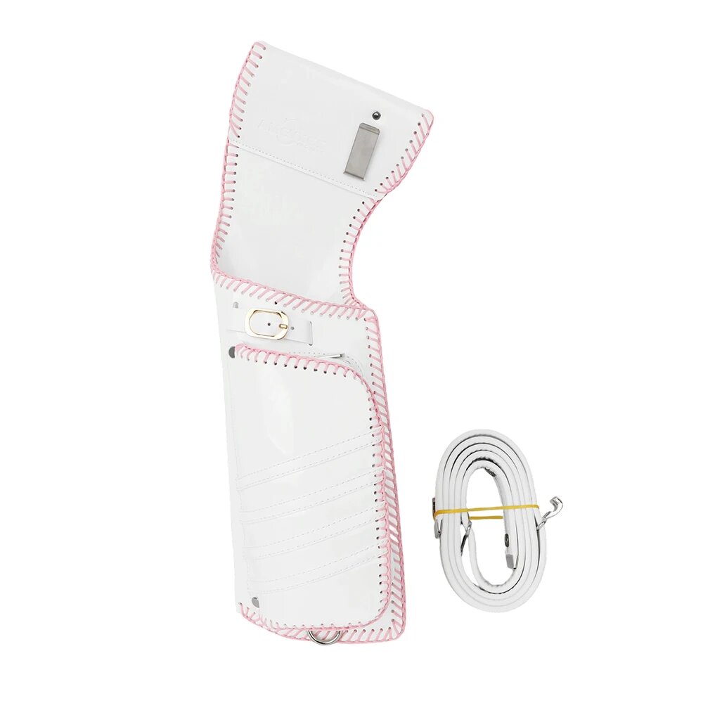 Кожаный колчан для стрел AMEYXGS Розовый, White-Pink1
