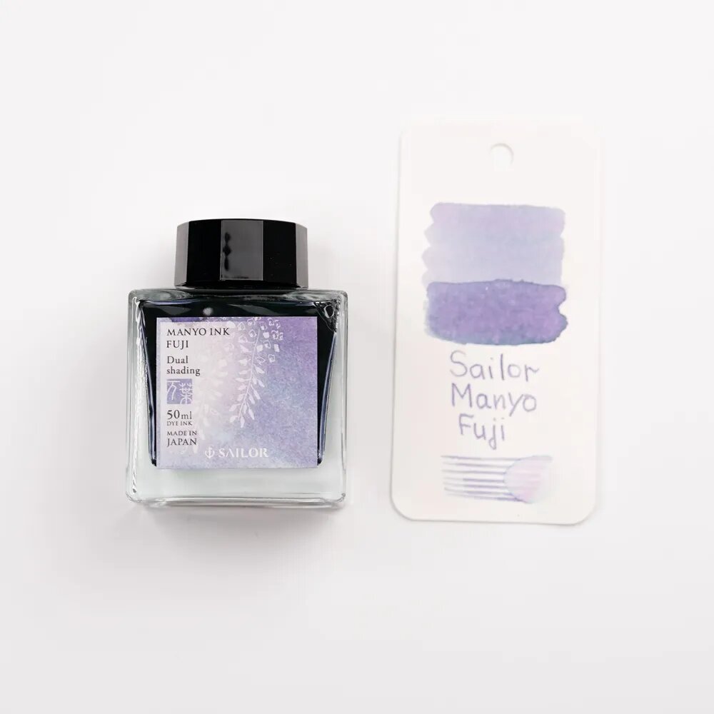 Sailor Manyo Fuji Чернила для письма 1 шт. 50 мл. Светло-фиолетовый. Япония