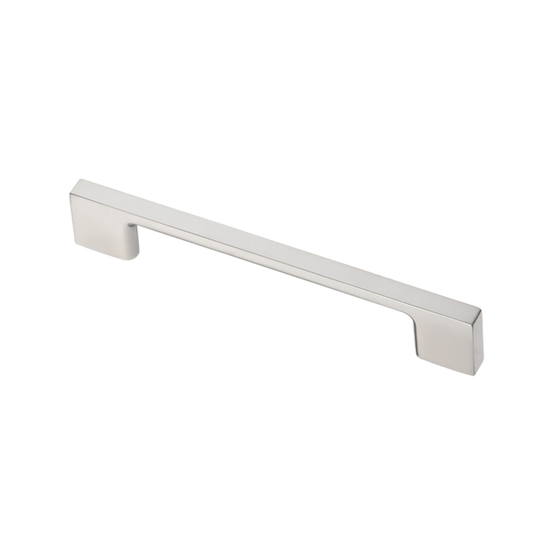 Комплект из 2 шт, ручка-рейлинг 128 мм R-3030-128 SC, матовый хром