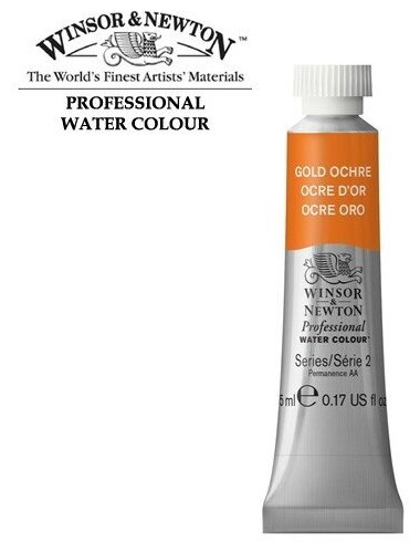 Акварель Winsor&Newton Акварель Winsor&Newton PROFESSIONAL туба 5мл, охра золотая