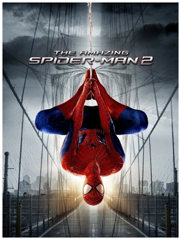 Плакат, постер Marvel Человек Паук/Spider Man на холсте, размер 21х30см