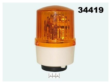 Маяк 12V желтый на магните LTD-1121