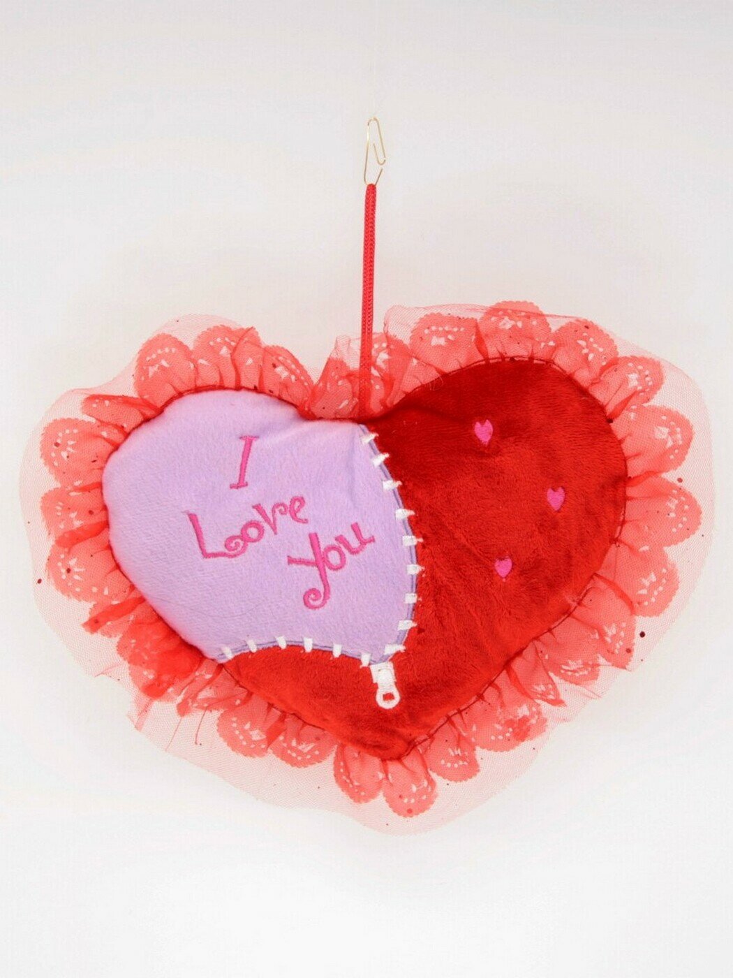 Мягкая игрушка Сердце плюшевое 30 см.