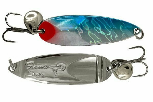 Блесна колеблющаяся LureMax Fever 70mm, 25g, 20, Silver eye