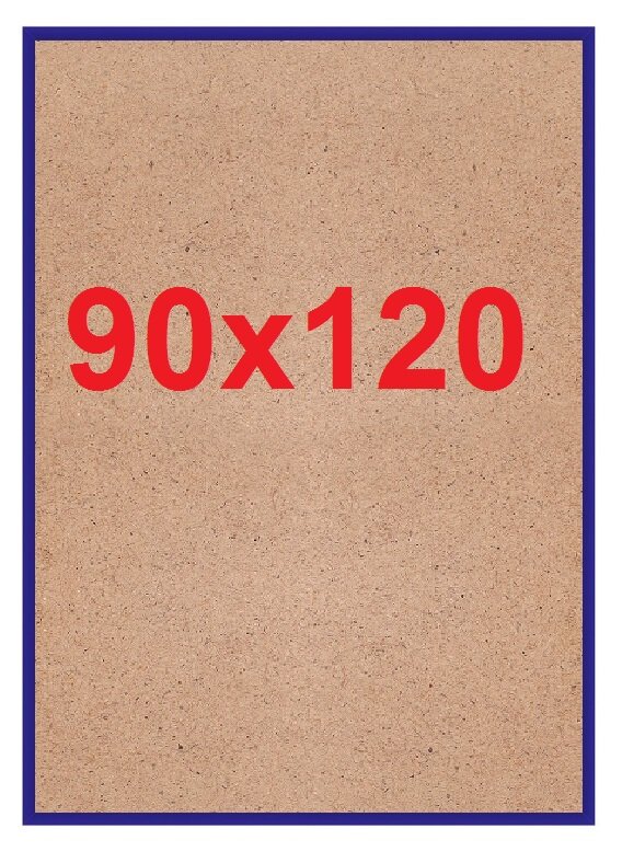 Алюминиевая рамка Nilesen 90x120, Синий
