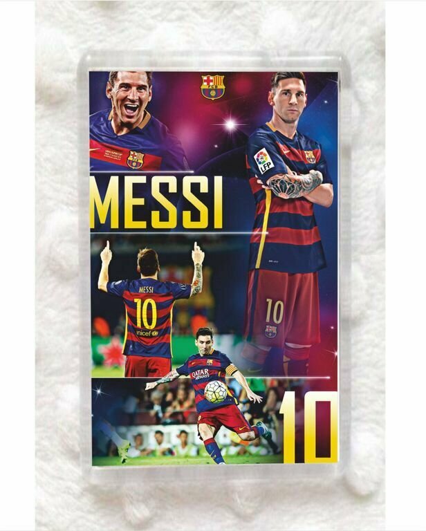 Магнит акриловый Магниты Messi, Месси №6