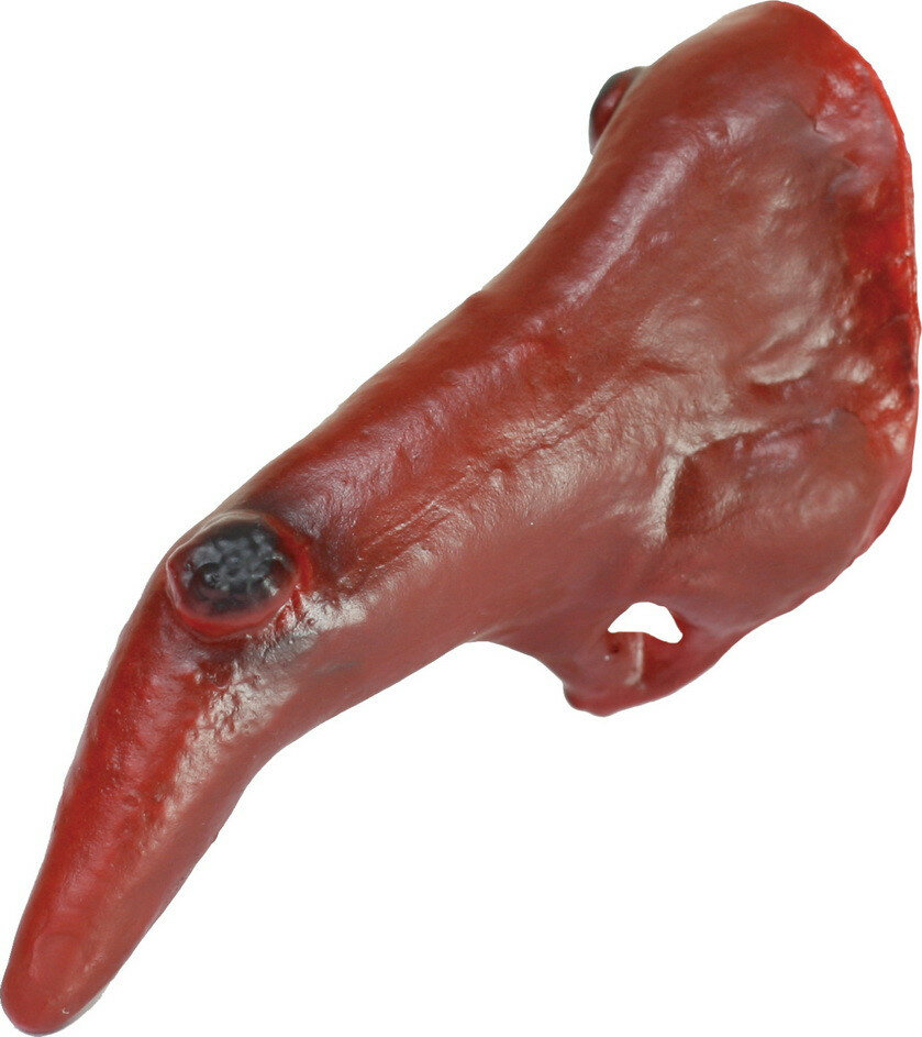 Нос ведьмы красный сломанный PARTY ACCESSORIES, пластик, 10*6 см