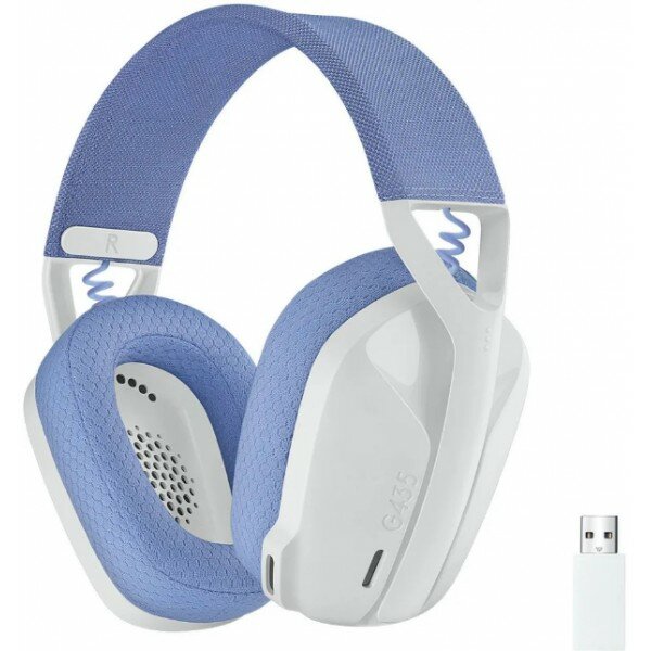 Гарнитура беспроводная Logitech Headset G435 LIGHTSPEED Wireless Gaming BLUE - Retail