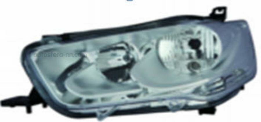 DEPO 5521142LLDEMN Фара лев CITROEN: C-ELYSEE 13- (дневн. ходов огни) п/к