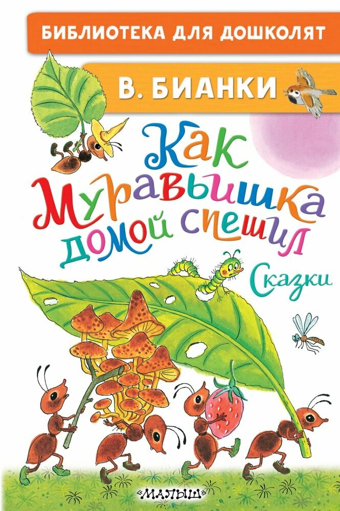 Как Муравьишка домой спешил. Сказки (Бианки В. В.)