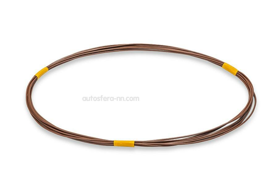CARGEN AX3507 Провод пвам 0,75 кв. мм цвет коричневый, длина 5м.