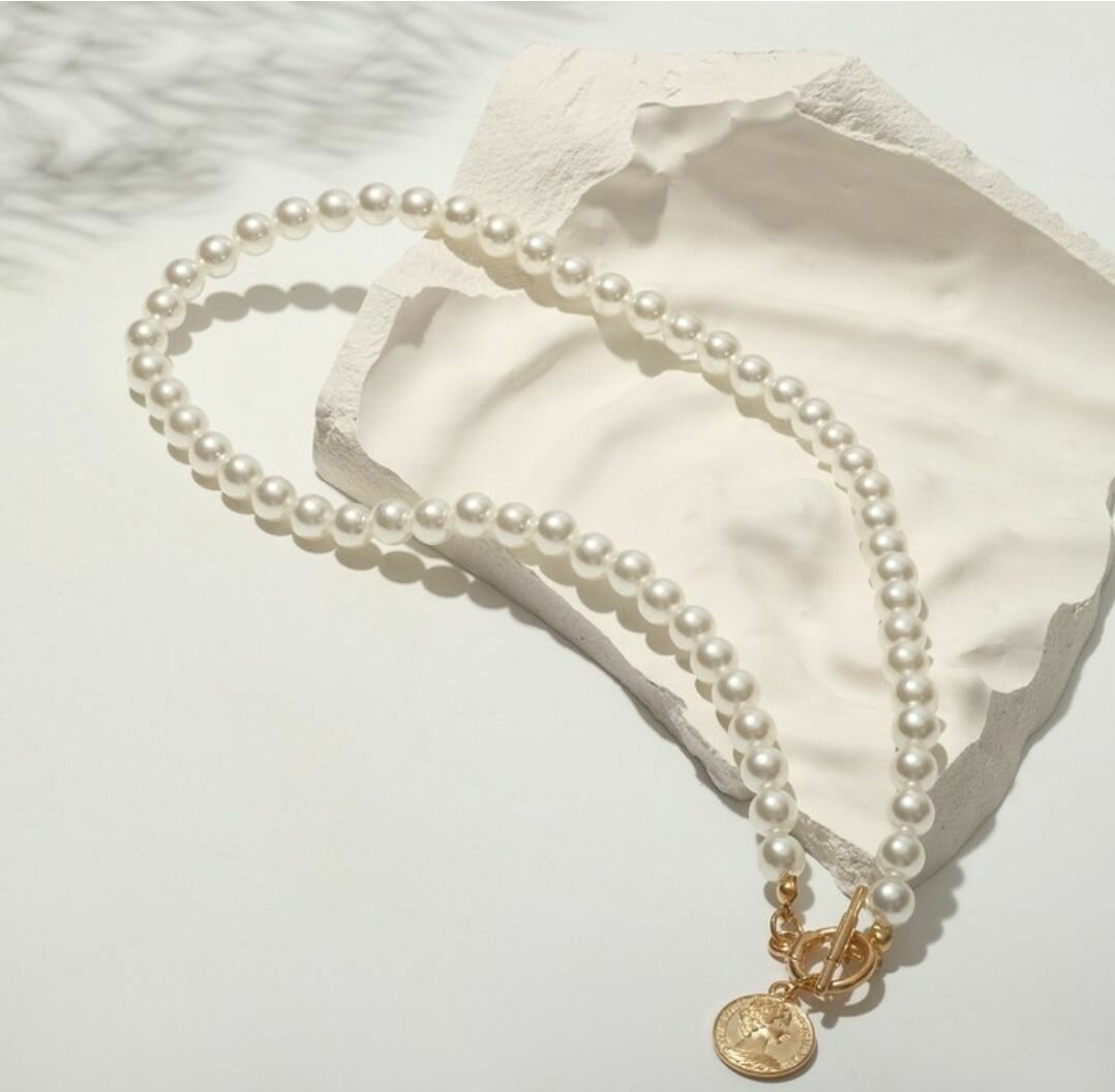 Колье, искусственный камень