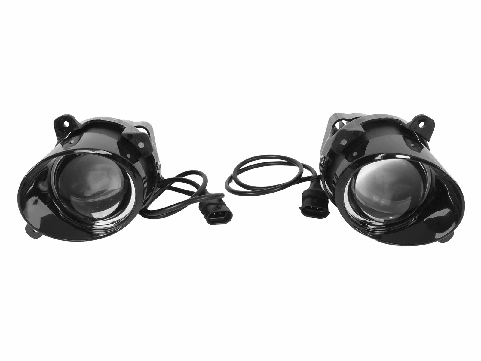 Фара противотуманная Лада Ларгус, ВАЗ-2190 диодная с линзой комплект