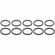 FEBEST RINGOL062PCS10 Кольцо уплотнительное клапана соленоида (К-...