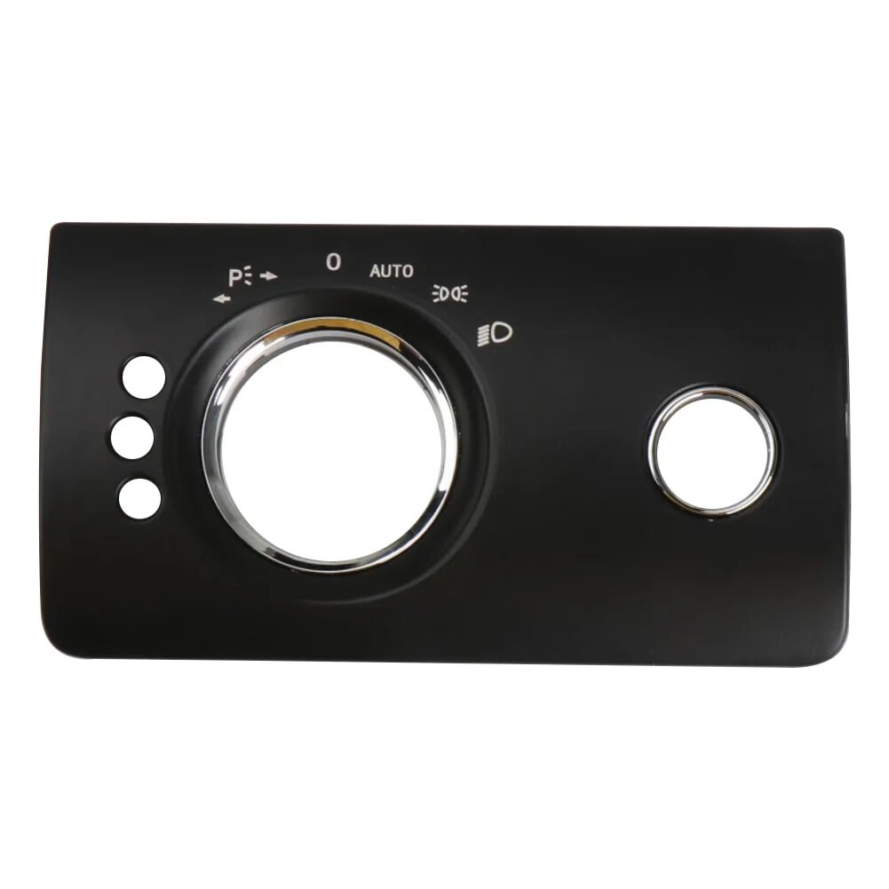 Приборная панель, кнопка переключения фар, накладка на панель, 2/3/4 отверстия, аксессуары для салона автомобиля для Mercedes-Benz X164 W164 ML GL Black c