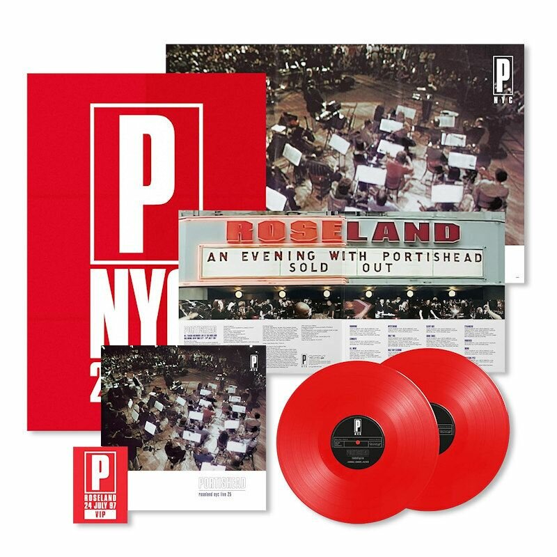Пластинка Portishead "Roseland NYC Live" 2LP (LTD, Coloured, 25th Anniversary Edition)