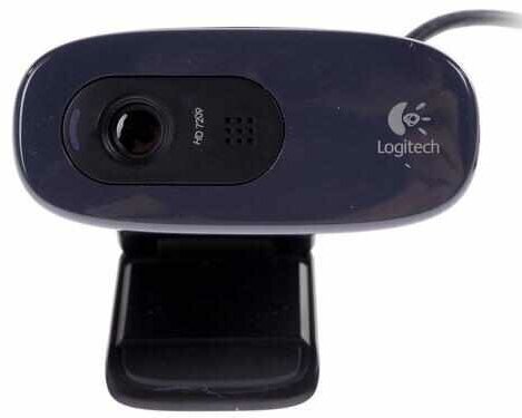Веб-камера Logitech C270 Black, 1 Мп, автофокус, съемка фото — фото 1