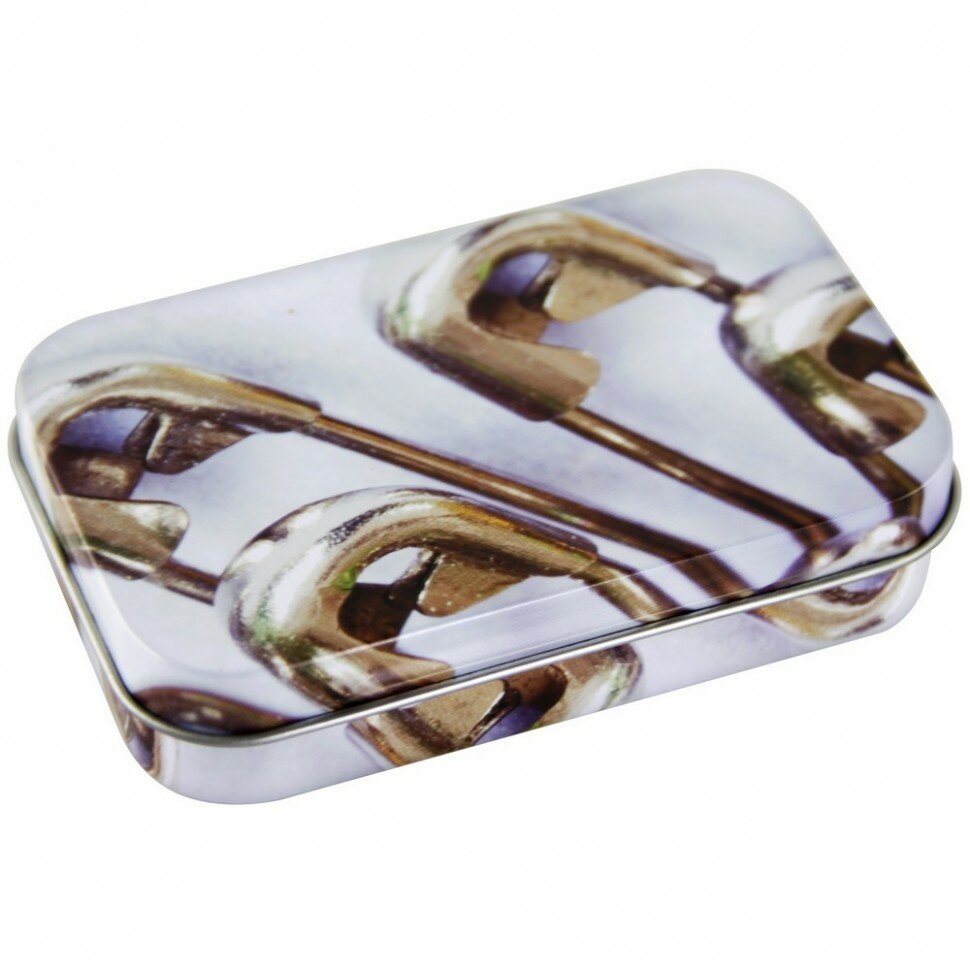 Hemline PT.410.0 Булавки безопасные в жестяной коробочке, 200 шт