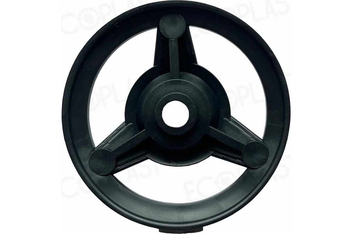 Tech-Krep Шайба Рондоль 50 мм черная (300 шт) - коробка 154299