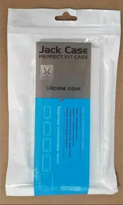 Силиконовый чехол Jack Case для HTC U12+ прозрачный