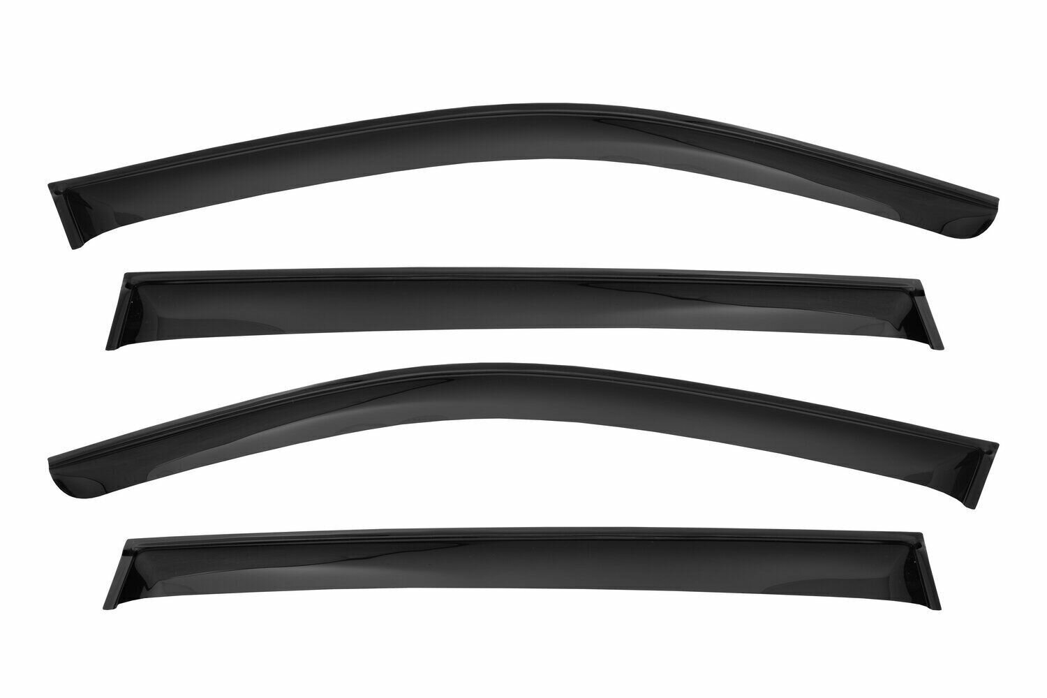 Дефлекторы боковых окон Rein (накладной скотч 3М) 4 шт, VOLKSWAGEN TIGUAN внедорожник, 2016- арт. REINWV1006