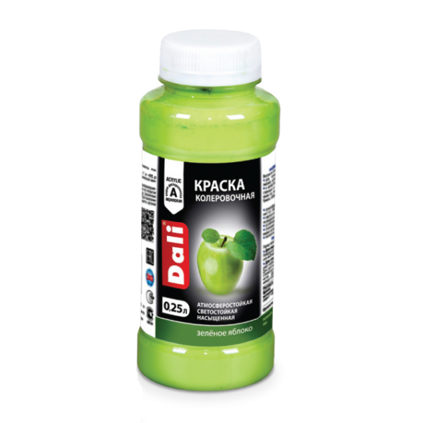 DALI краска колеровочная Зеленое яблоко 0,25 л