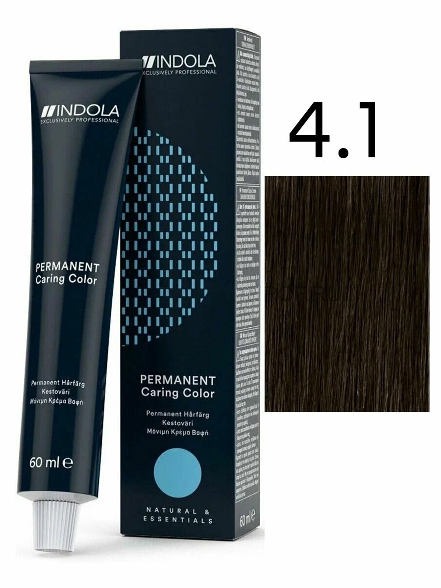 Indola Natural&Essentials 4.1 краска для волос 60 мл