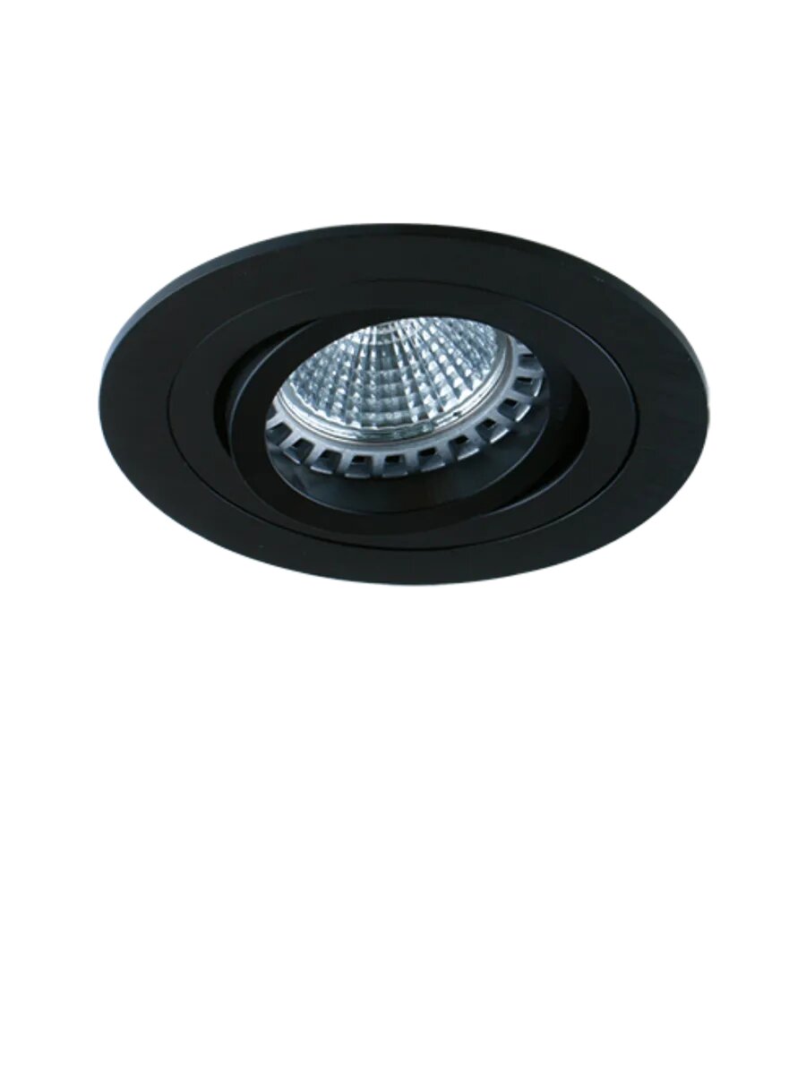 Встраиваемый светильник newrgy lighting AT01BK, черный, цоколь G5.3, 19 Вт, свет нейтральный белый, для ванной