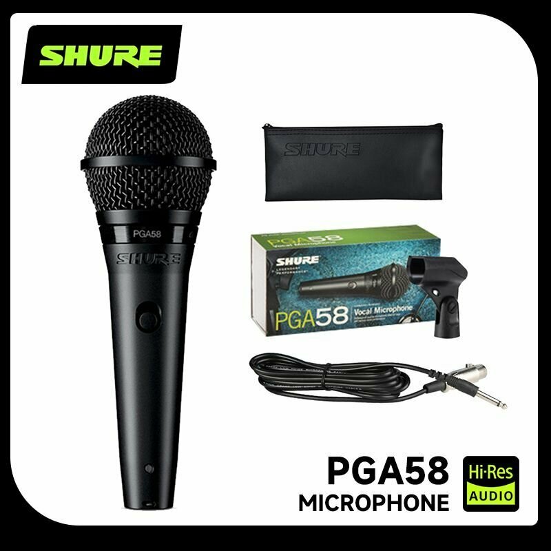 Shure Микрофон для живого вокала PGA58