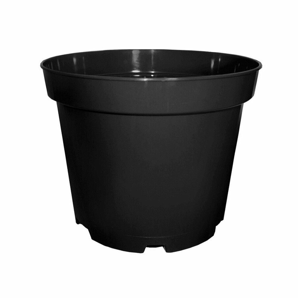 Горшок пластиковый технологический черный d23 см h18 см 5 л