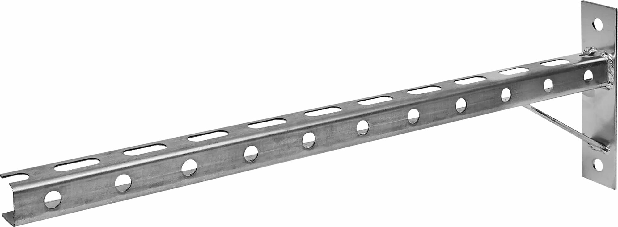 Кронштейн опорный мебельный 600x30x2