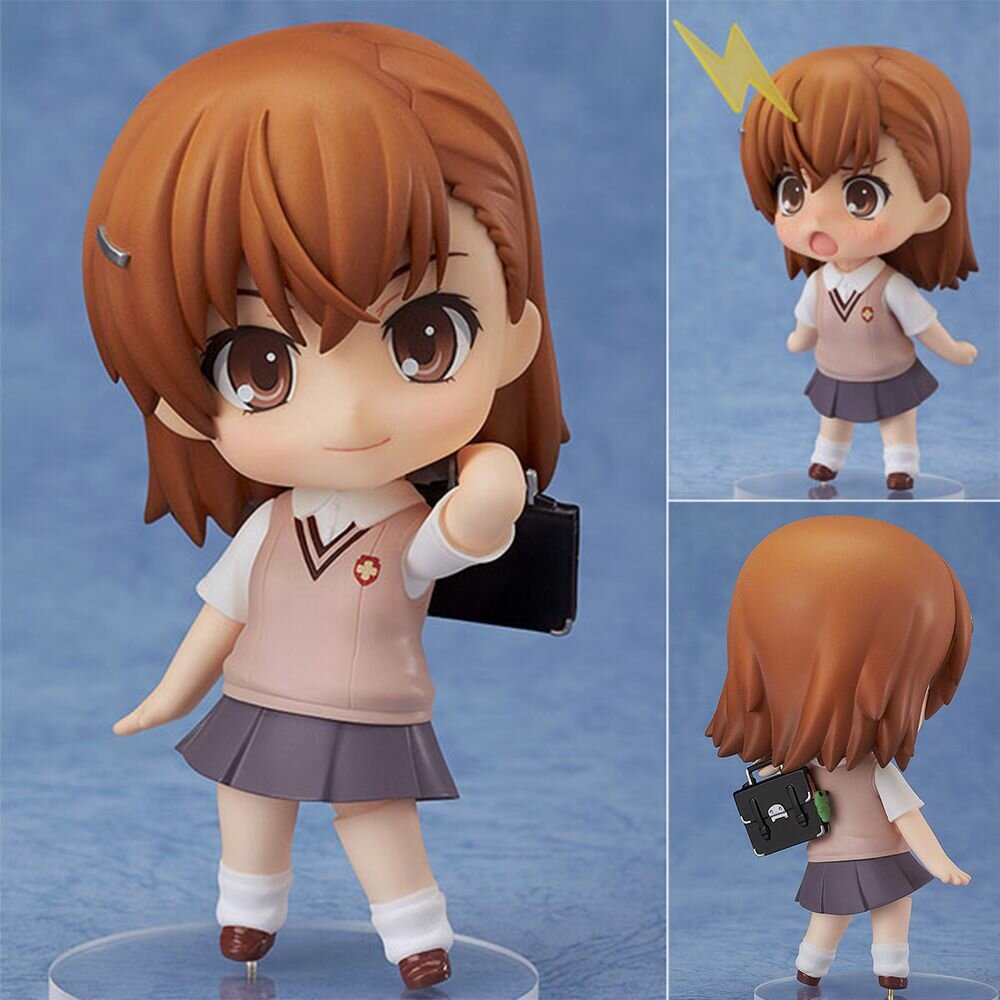 Фигурка Некий научный Рейлган Микото Мисака / A Certain Scientific Railgun Mikoto Misaka Подарки для болельщиков (10 см) 345