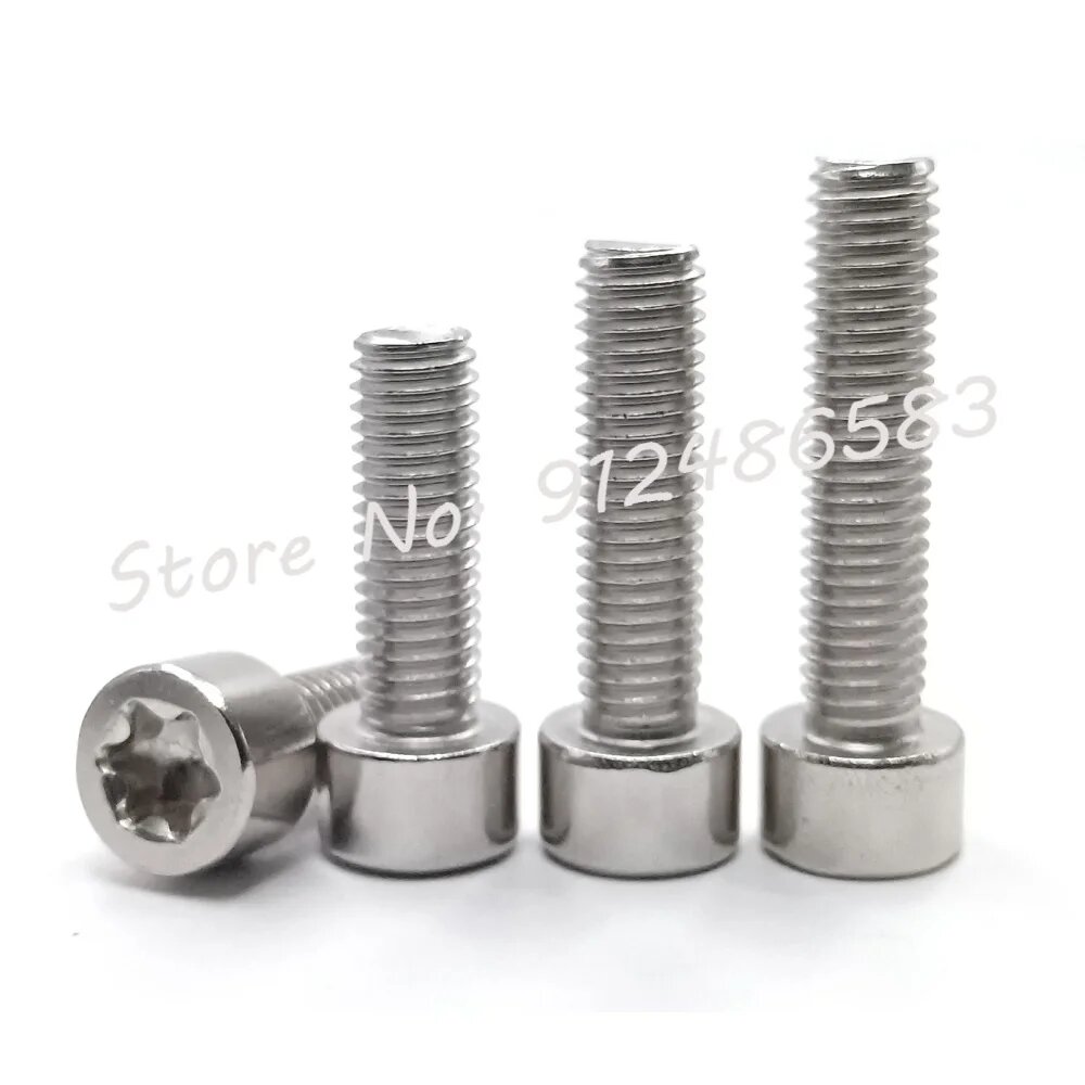 Винты Torx из нержавеющей стали 304 50 шт. М1.6-М8 M4 20pcs, 16mm