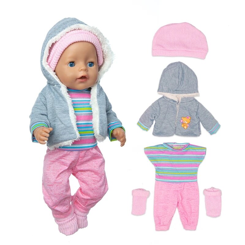 Костюм для куклы Born Babies 43 см, цвет 01