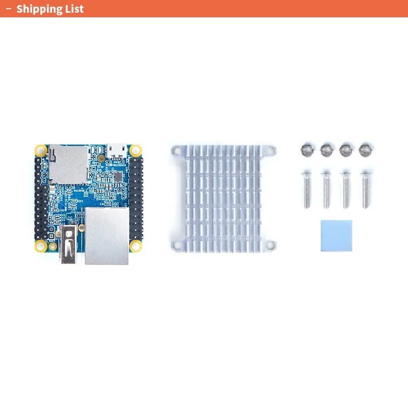 NanoPi Neo V1.4 LTS, Neo512M и радиатор