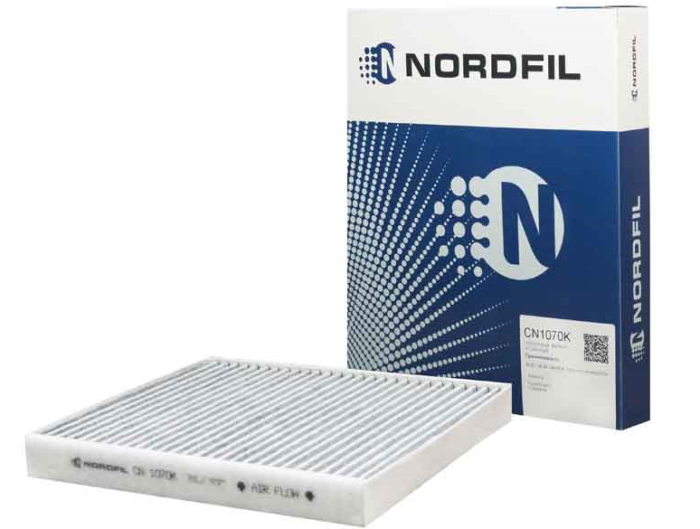 NORDFIL CN1070K Фильтр салона угольный Audi A3, TT, Seat Leon III, Skoda Kodiaq, Octavia III, Superb III, VW Golf VI