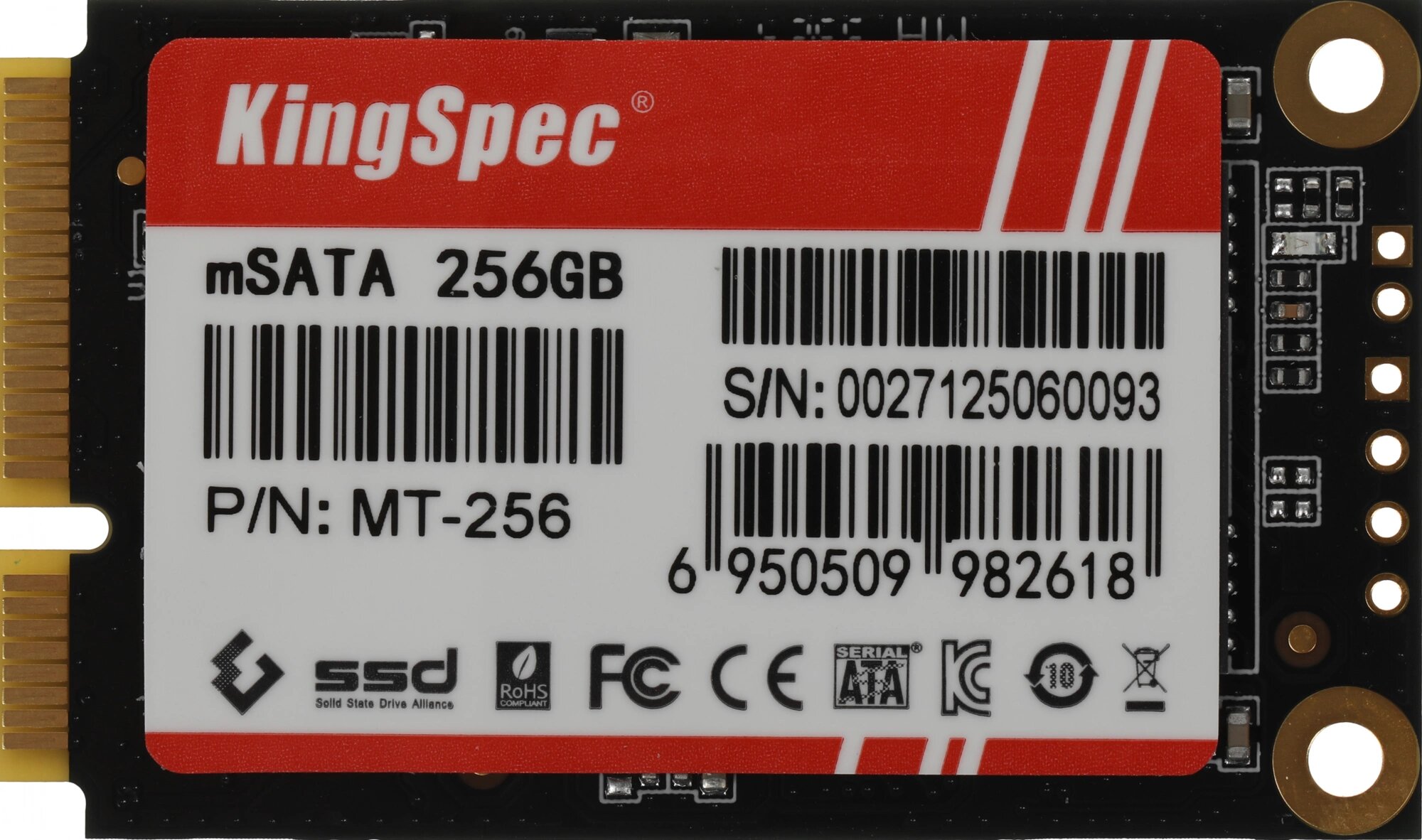 SSD накопитель KINGSPEC MT Series MT-256 256ГБ