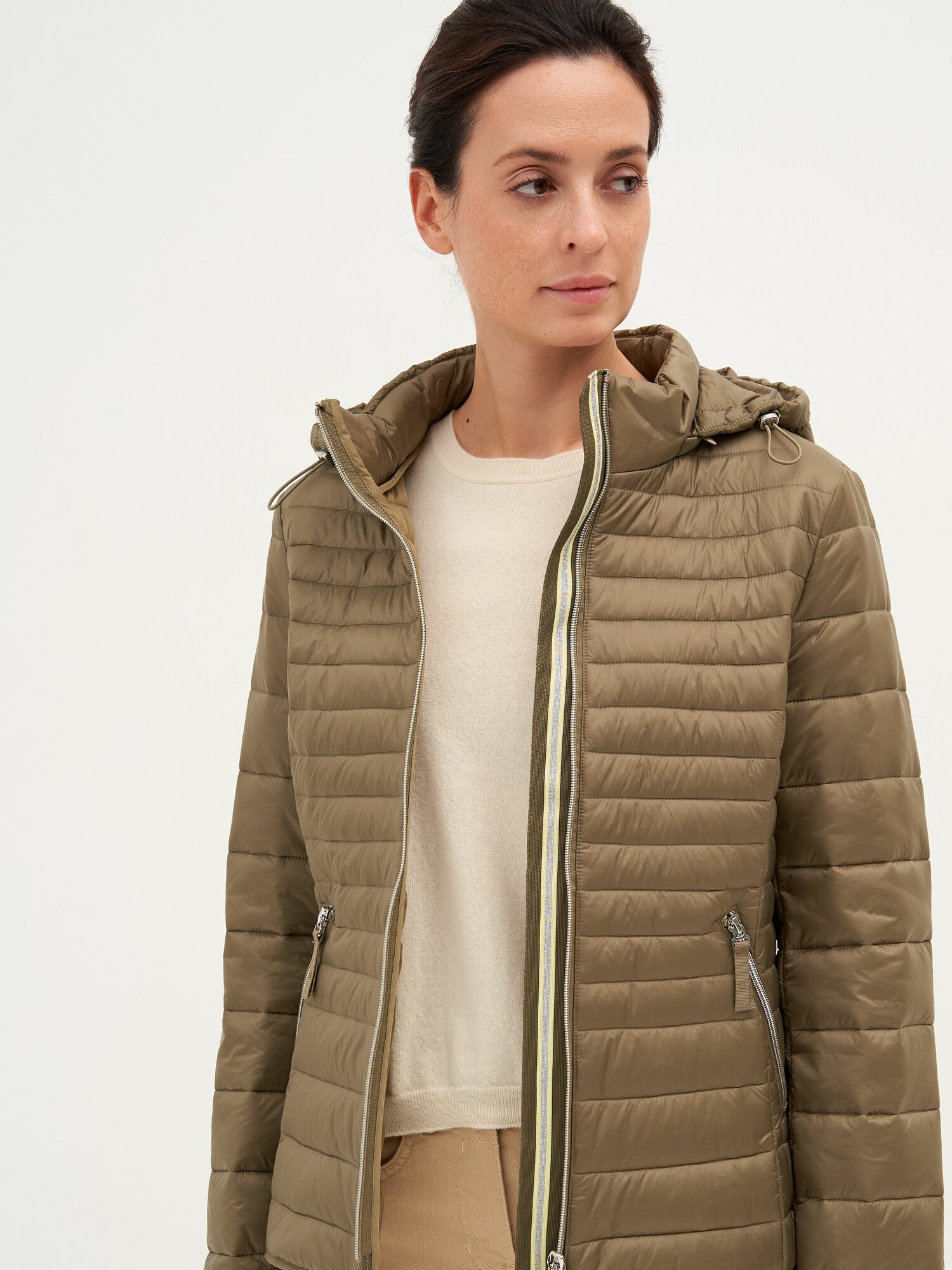 Куртка Gerry Weber Весна-лето 2025, размер 42, хаки — фото 1