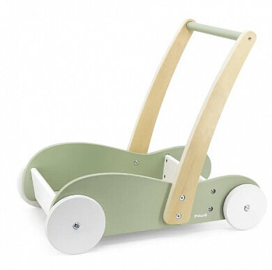 Каталка Viga, зеленая, в коробке