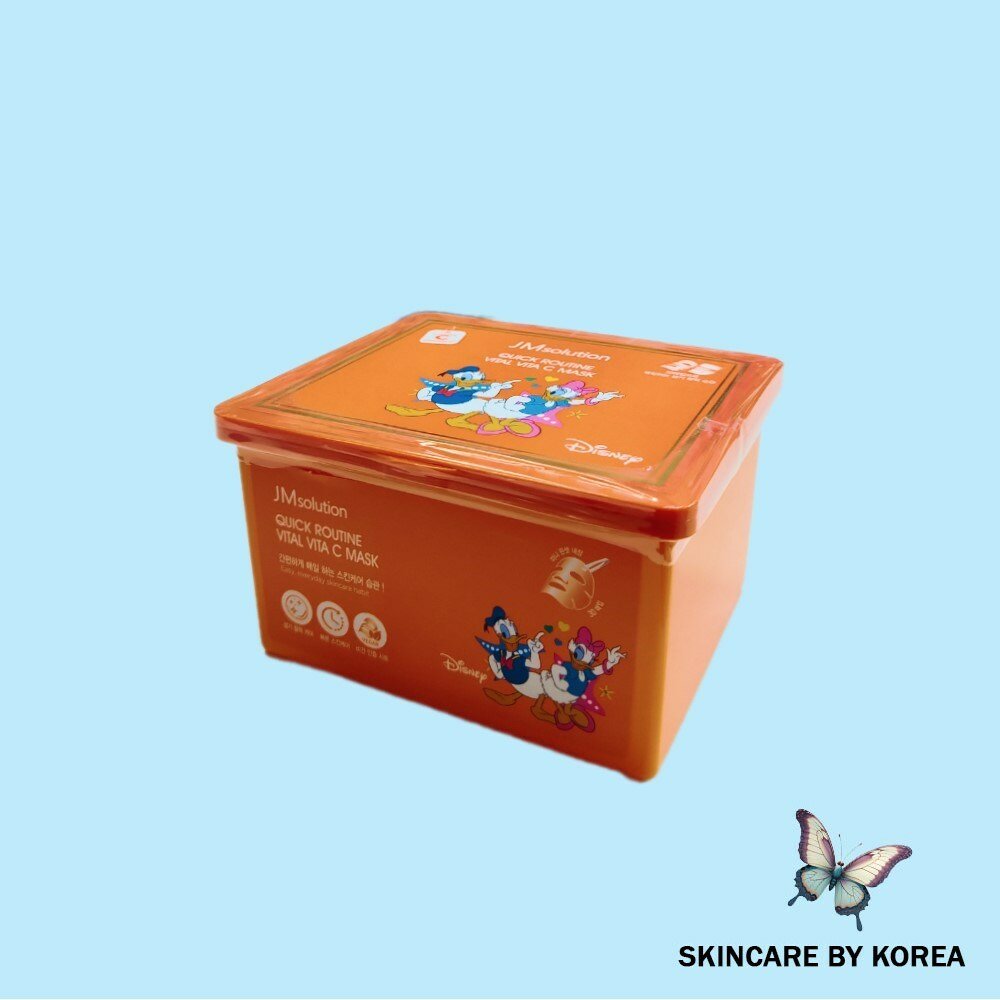 *JMsolution Набор масок для выравнивания тона с витамином C Quick Routine Vital Vita C Mask 30 шт