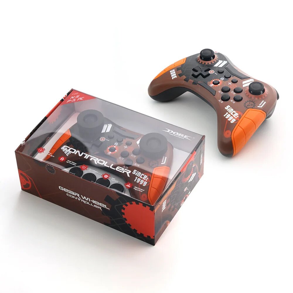 DOBE беспроводной Bluetooth Hall линейный джойстик геймпад для переключателя/PS3 android IOS Win7 игровой контроллер для ПК механический пресс для ключей