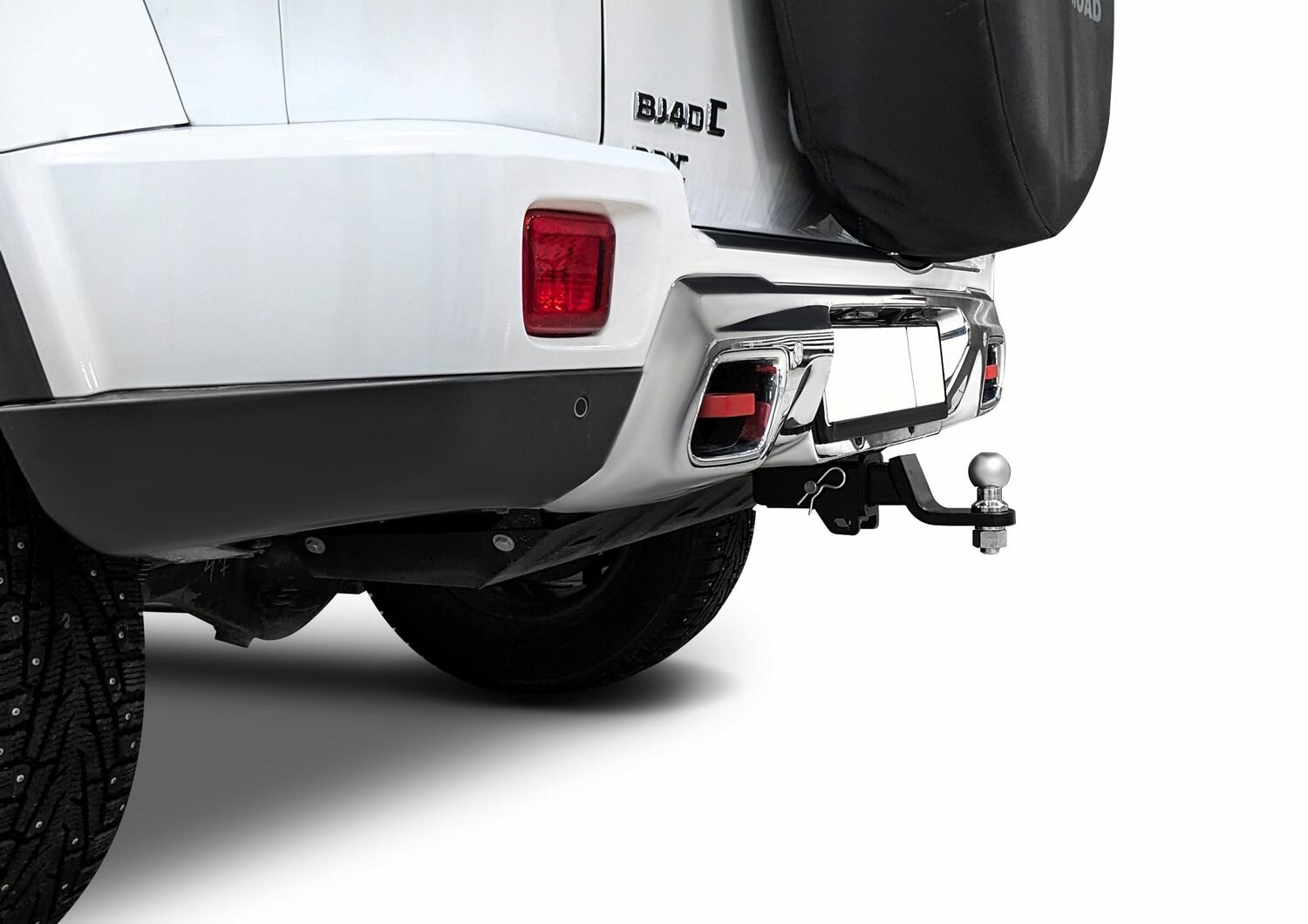 Фаркоп c электрикой Smart для BAIC BJ40 2023-н. в, только для рынка РФ, шар E, 1500/75 кг, F.3411.002